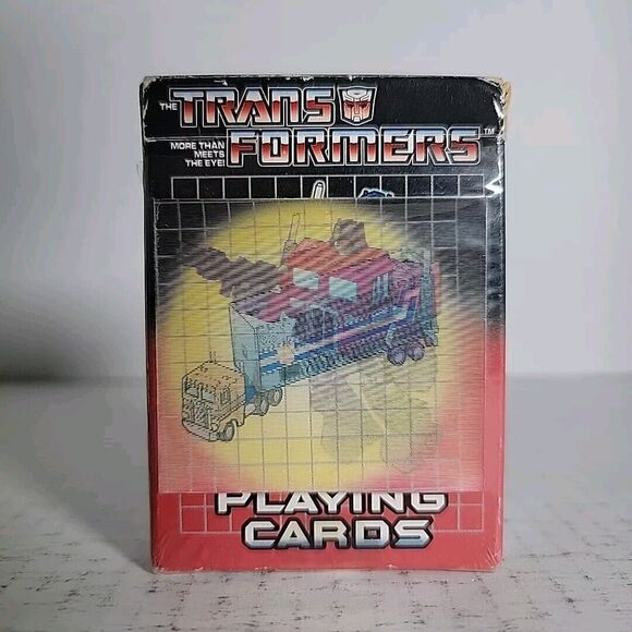 Bicycle | Toys | Transformers Optimus Prime Playing Cards Deck 202 By ...